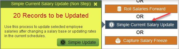 Simple Salary Update – PeopleWerks HR